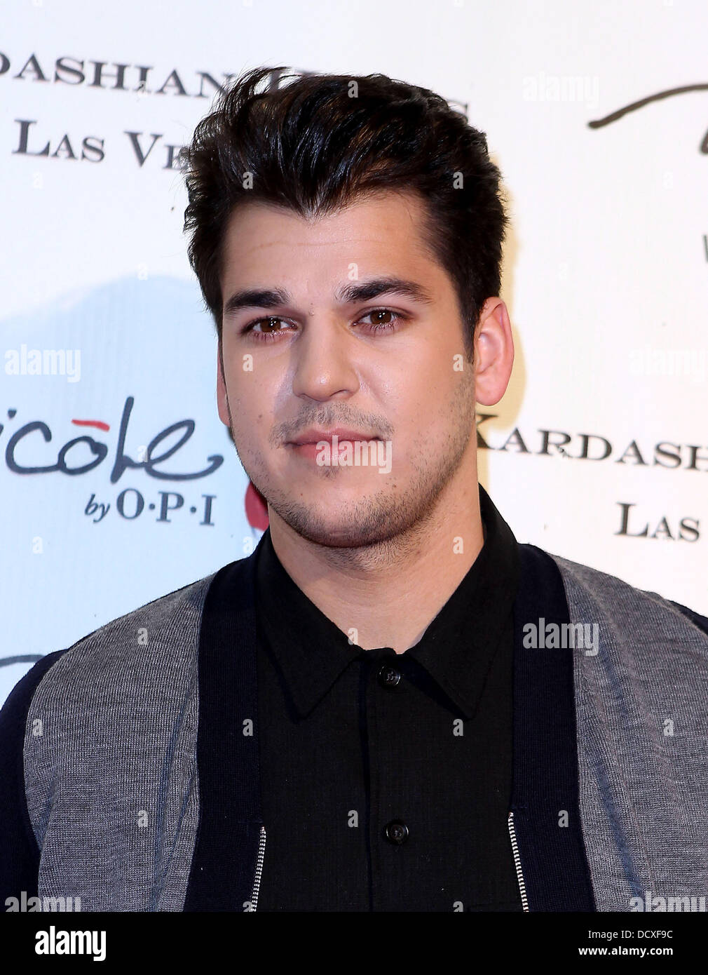 Rob Kardashian at the grand opening of the Kardashian Khaos at The ...
