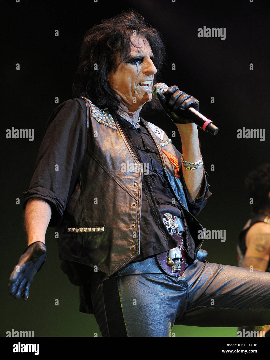 Alice Cooper performs live during the final night of his No More Mister ...