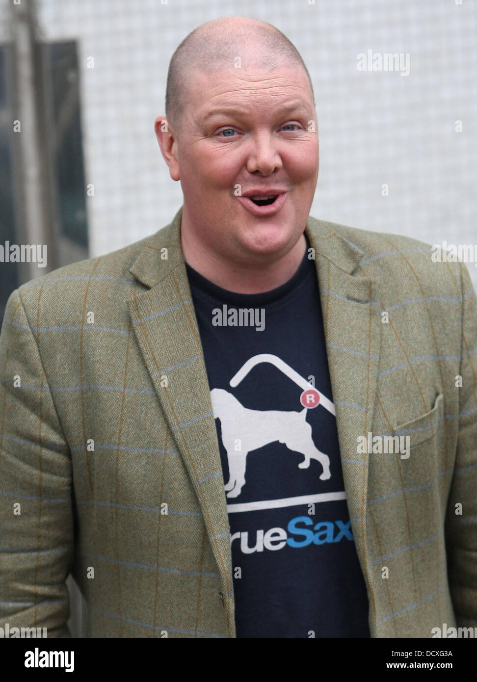 Dominic Brunt outside the ITV studios London, England - 16.12.11 Stock ...