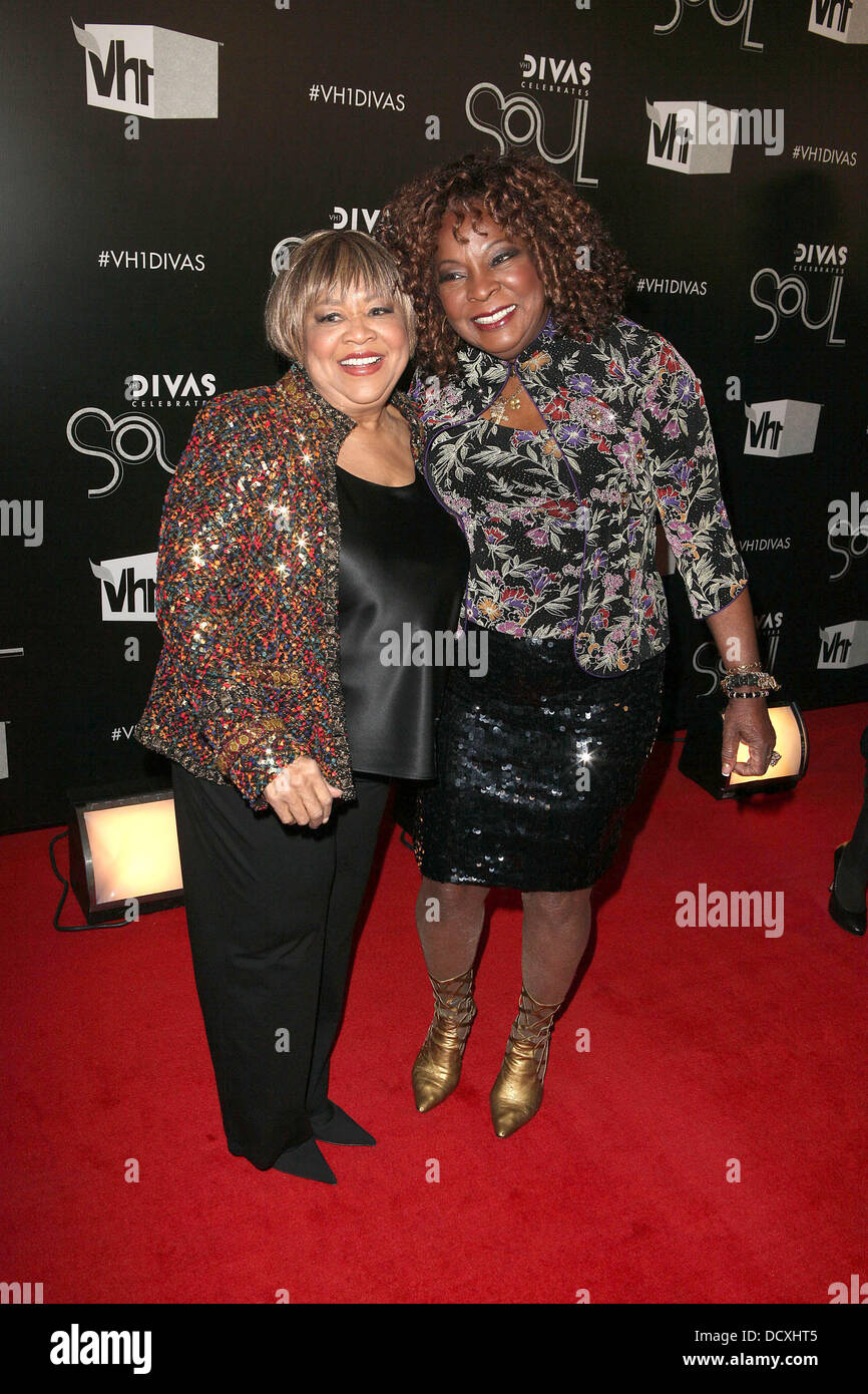 Mavis Staples, Martha Reeves, at the VH1 Divas Celebrates Soul at ...