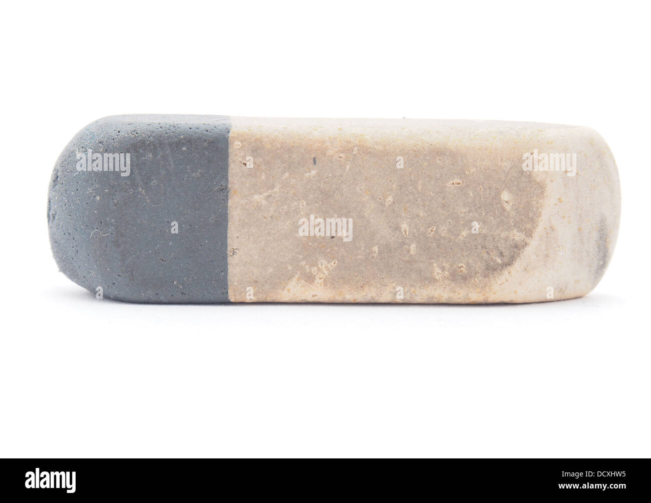 eraser on a white background Stock Photo - Alamy