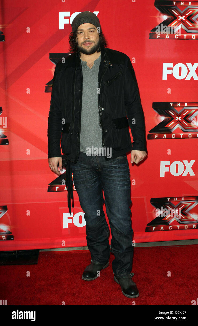Josh Krajcik FOX's "The X Factor" Press Conference held at the CBS ...