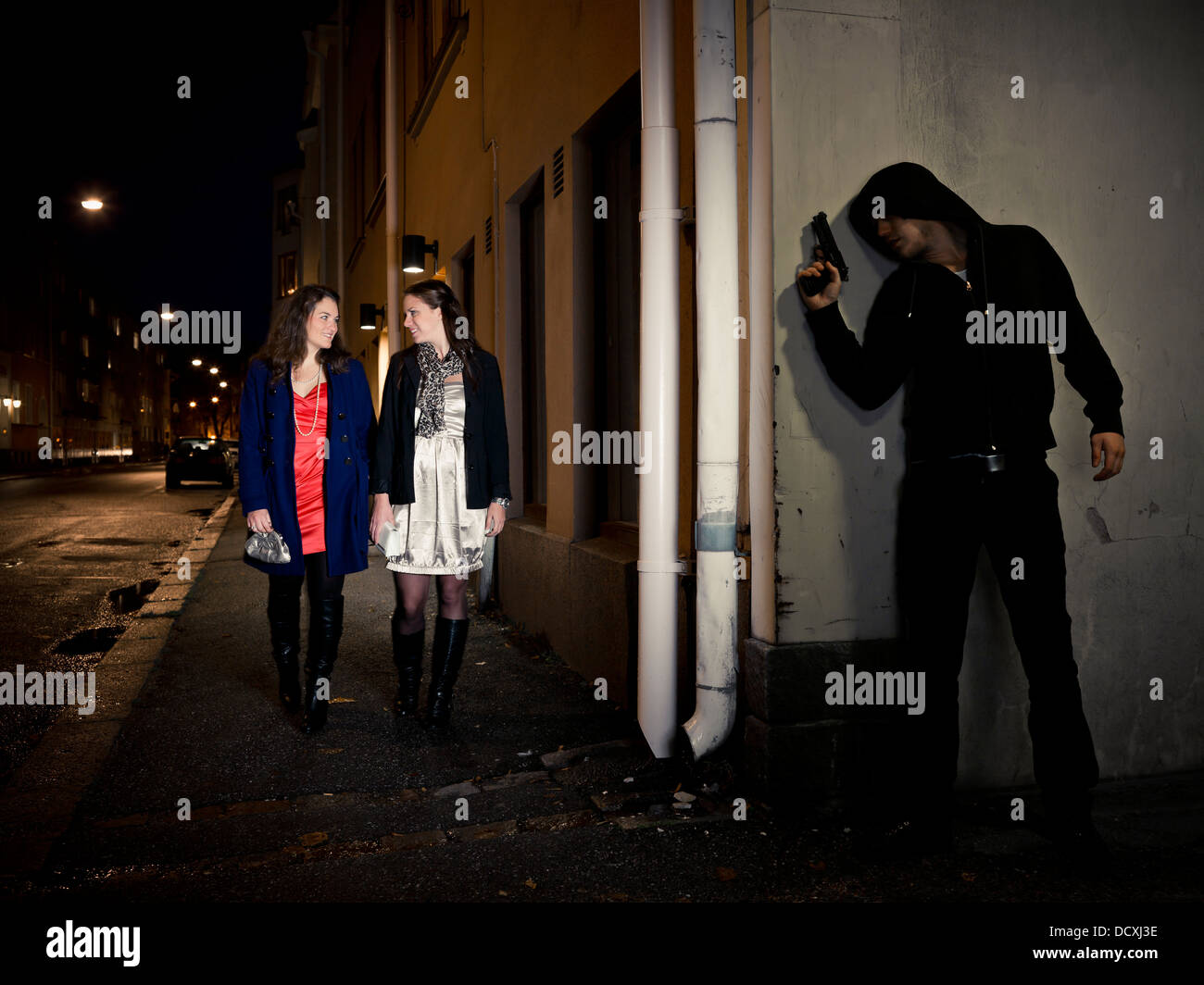 Man stalking hi-res stock photography and images - Alamy
