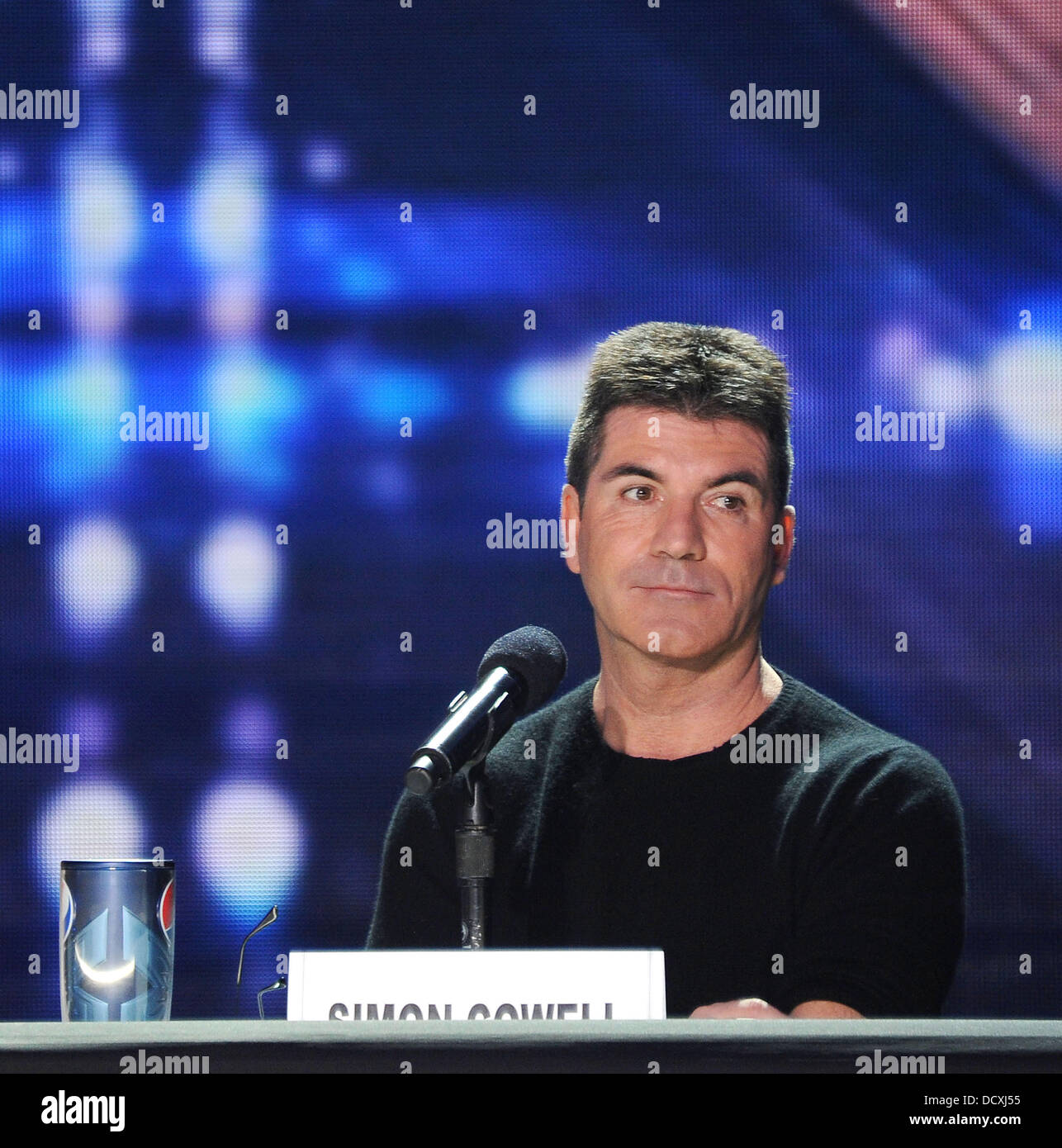 Simon Cowell FOX's "The X Factor" Press Conference held at the CBS ...