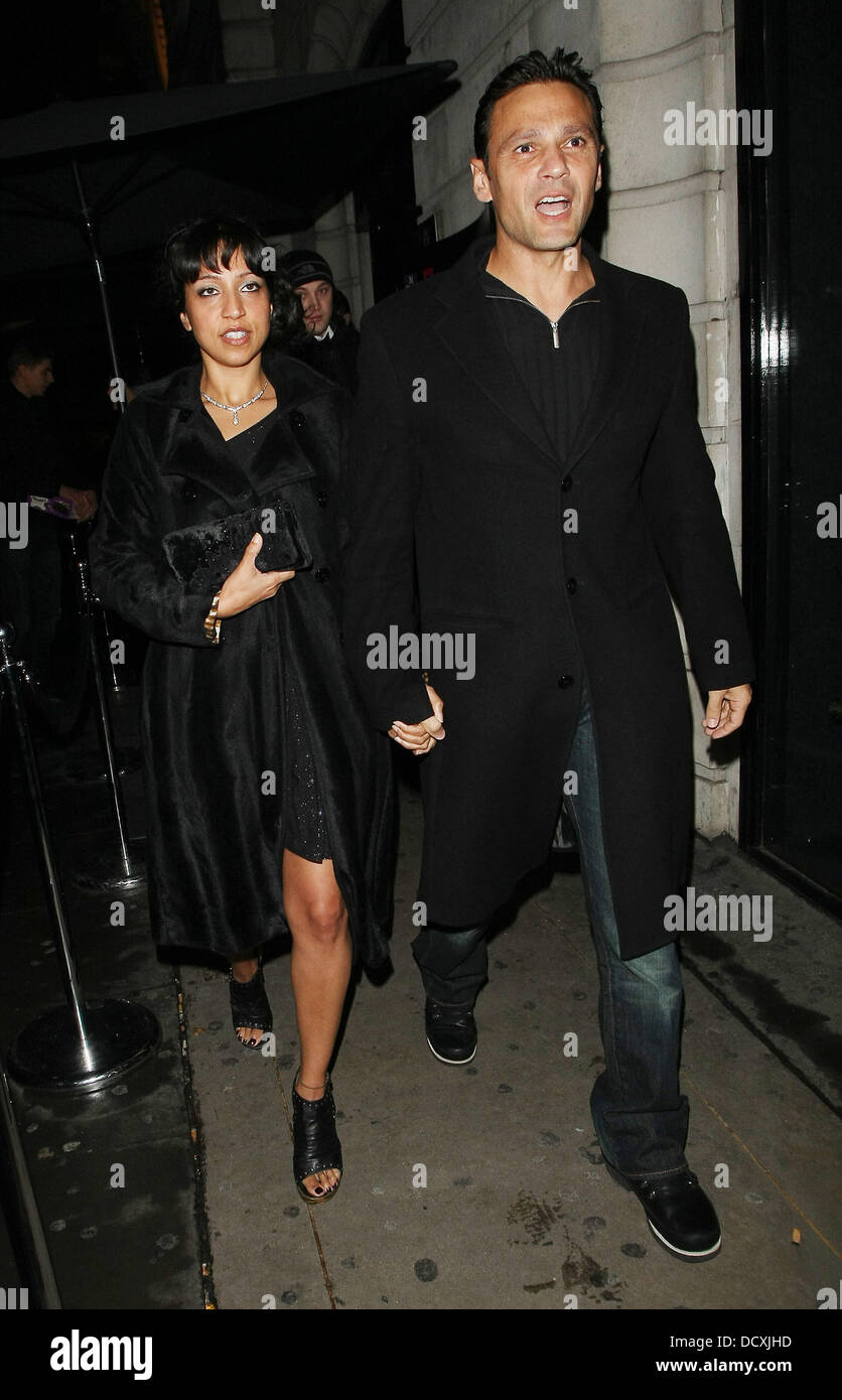 Vandana Ramprakash and Mark Ramprakash at the Strictly Come Dancing ...