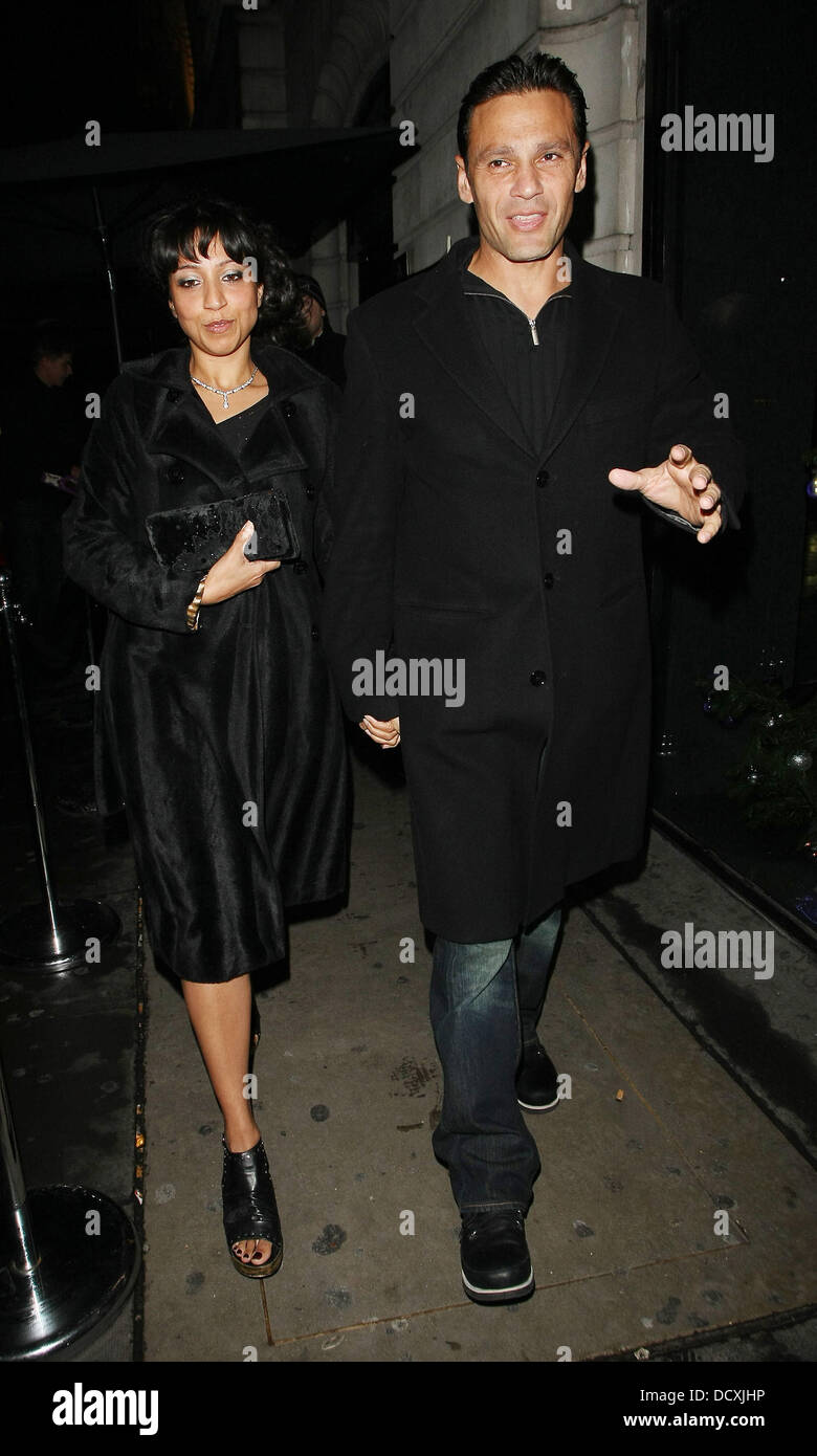 Vandana Ramprakash and Mark Ramprakash at the Strictly Come Dancing ...