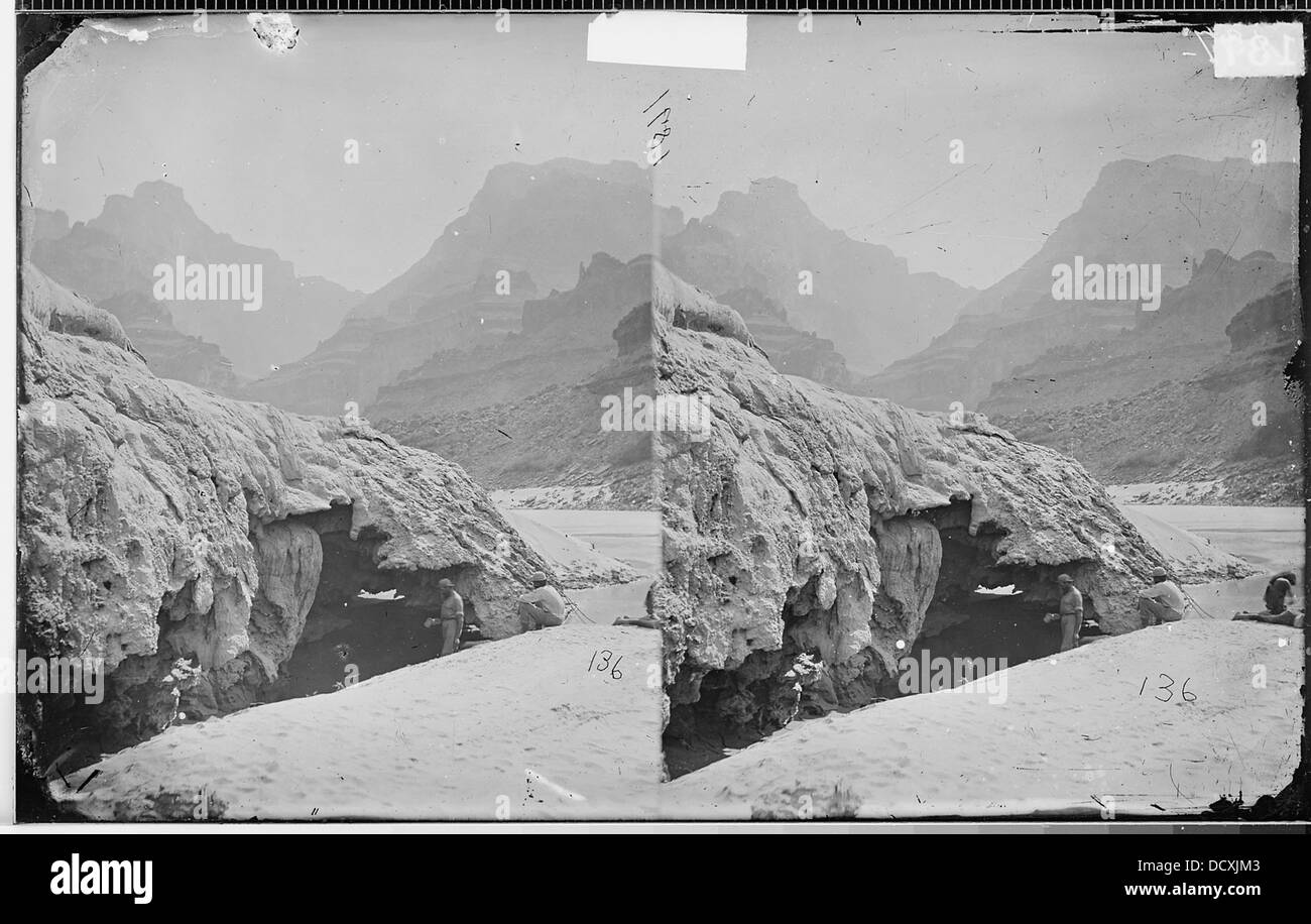 Grotto Spring, located in the Grand Canyon, near the Colorado River, is ...