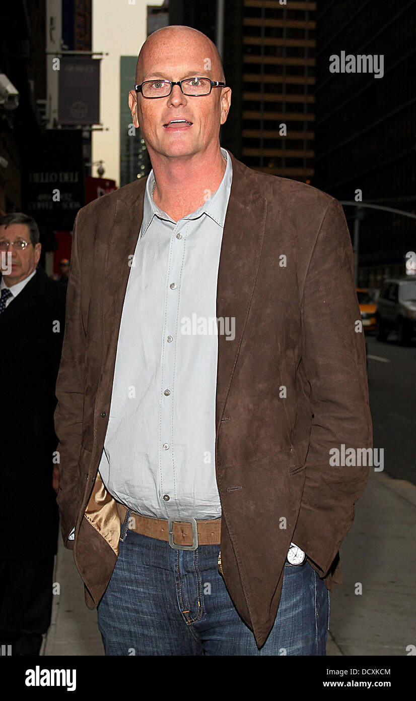 Sportscaster Scott Van Pelt at the Ed Sullivan Theater for the 'Late ...