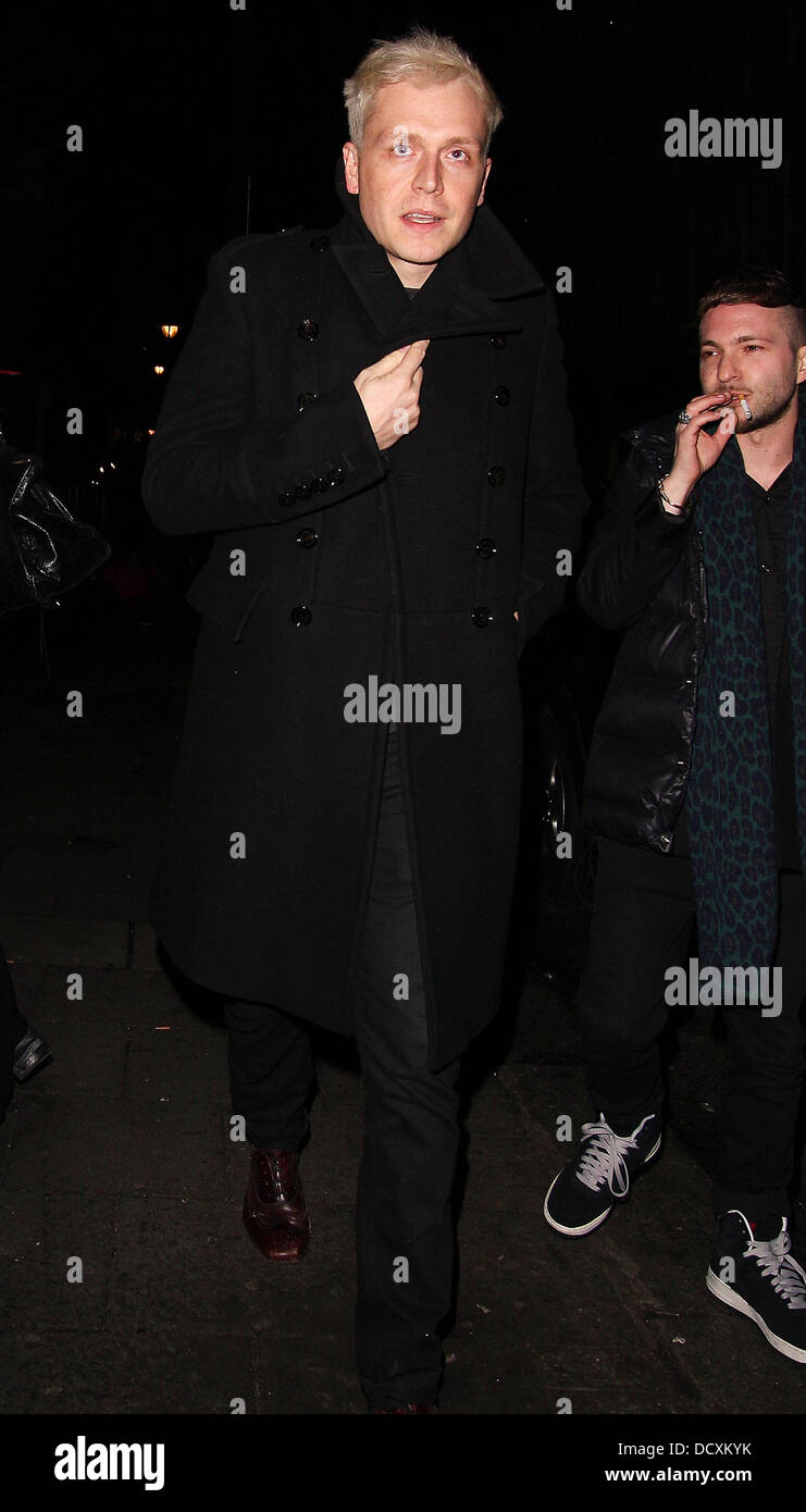 R&B/pop artist Mr Hudson (real name Benjamin McIldowie, at the Le Baron ...
