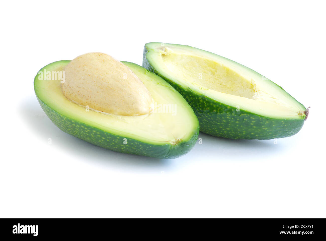 Open half of avocado hi-res stock photography and images - Alamy
