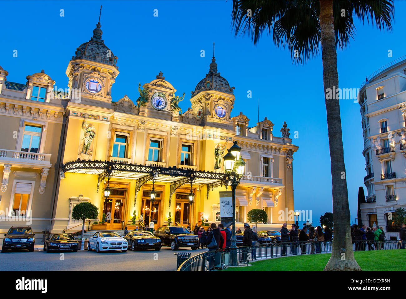 Monte carlo at dusk hi-res stock photography and images - Alamy