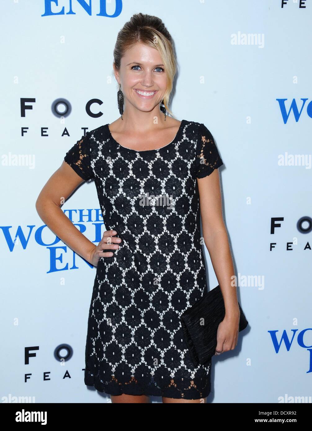 Los Angeles, CA. 21st Aug, 2013. Gabrielle Christian at arrivals for ...