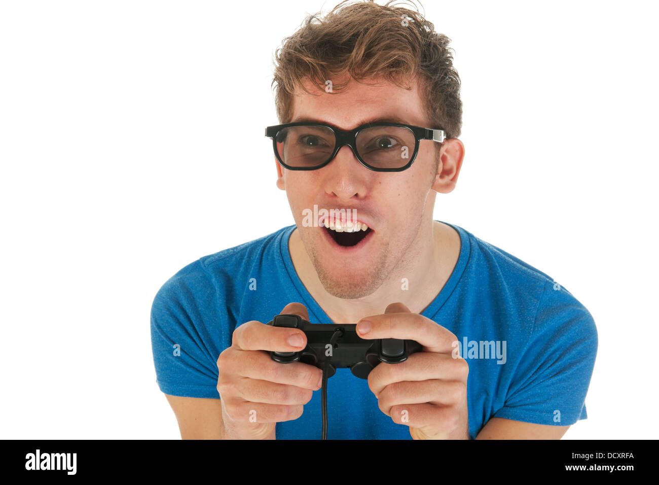 Mad gaming hi-res stock photography and images - Alamy