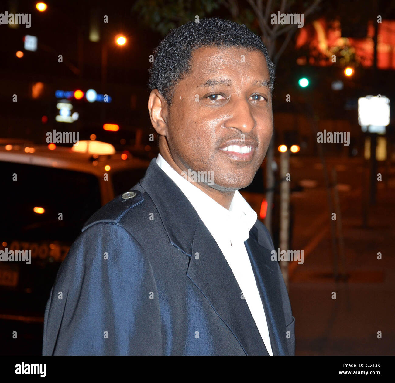 Kenneth Edmonds aka Babyface leaving BOA steakhouse in Beverly Hills ...