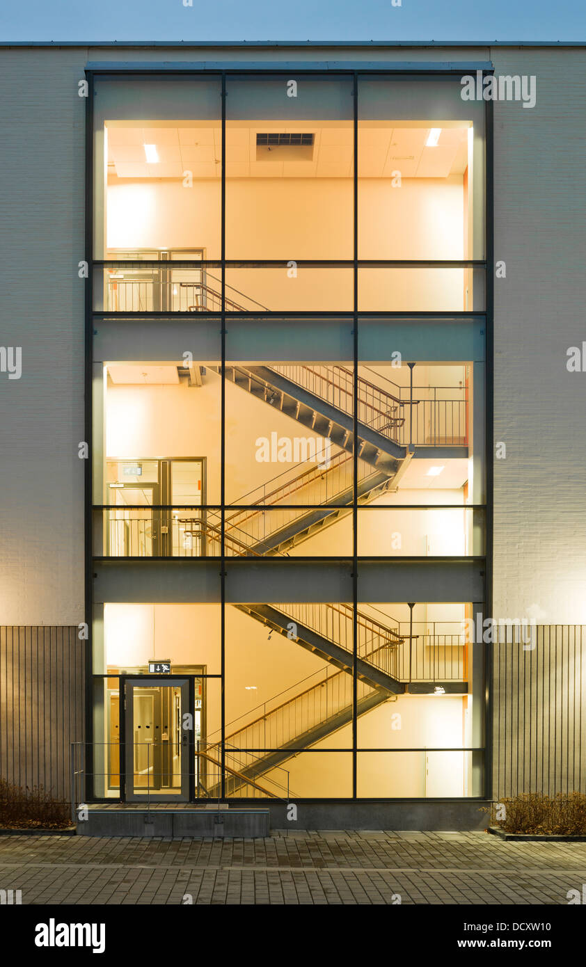 Stairs in a building Stock Photo - Alamy