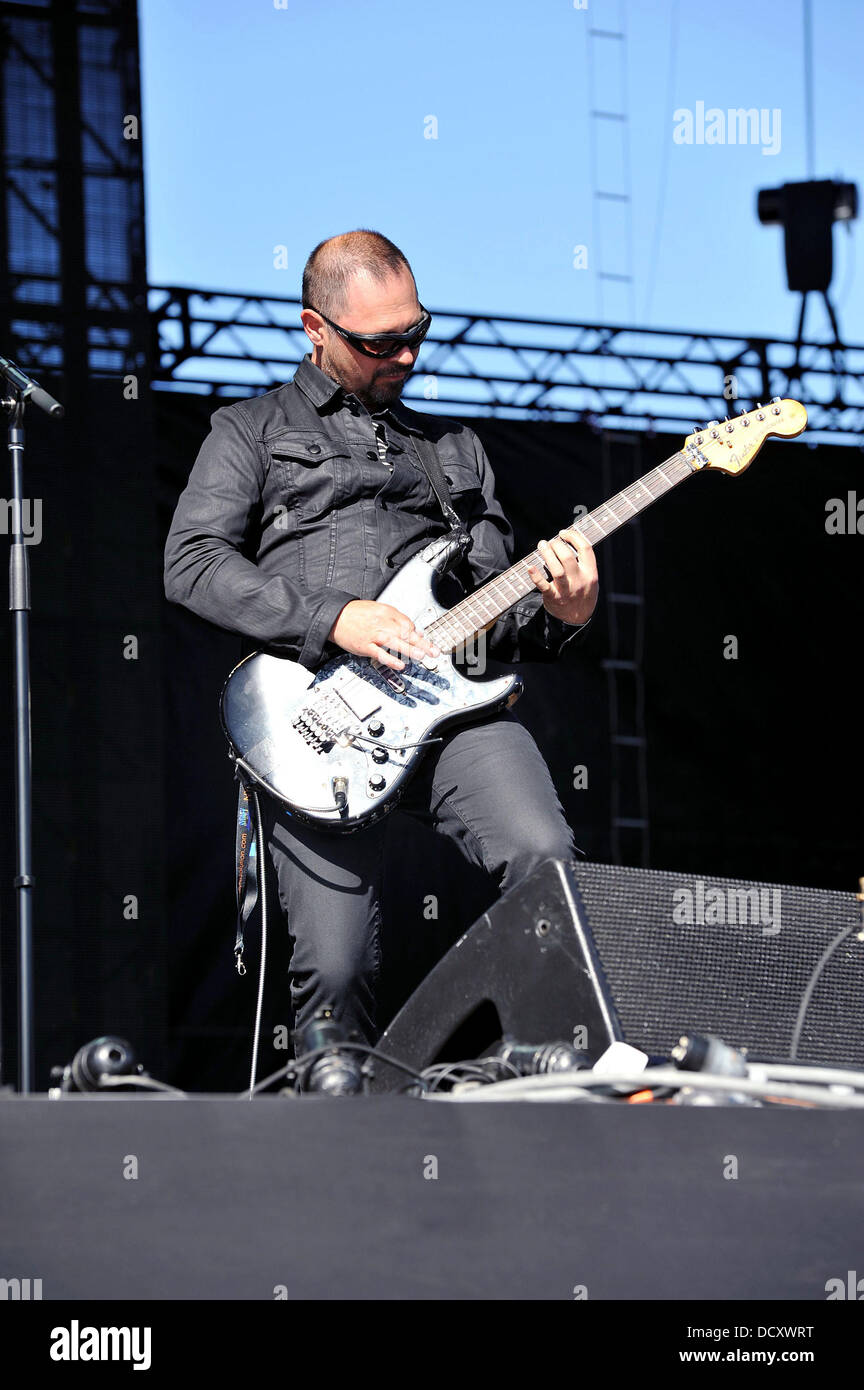 Pseudo Echo performs on stage during the Sydney Resolution New Year's ...