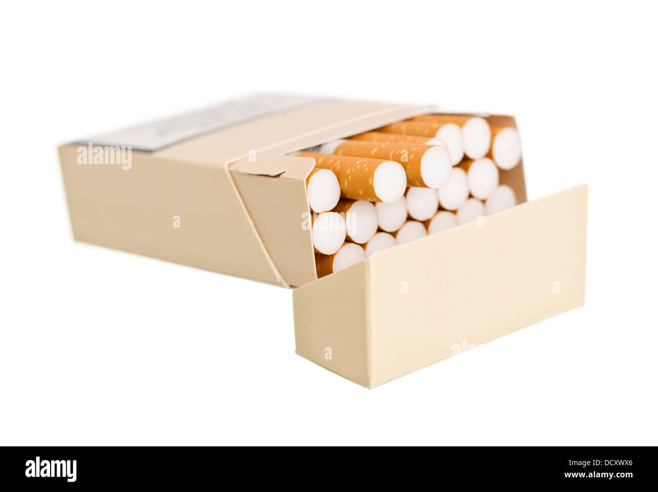 Pack of cigarettes Stock Photo - Alamy