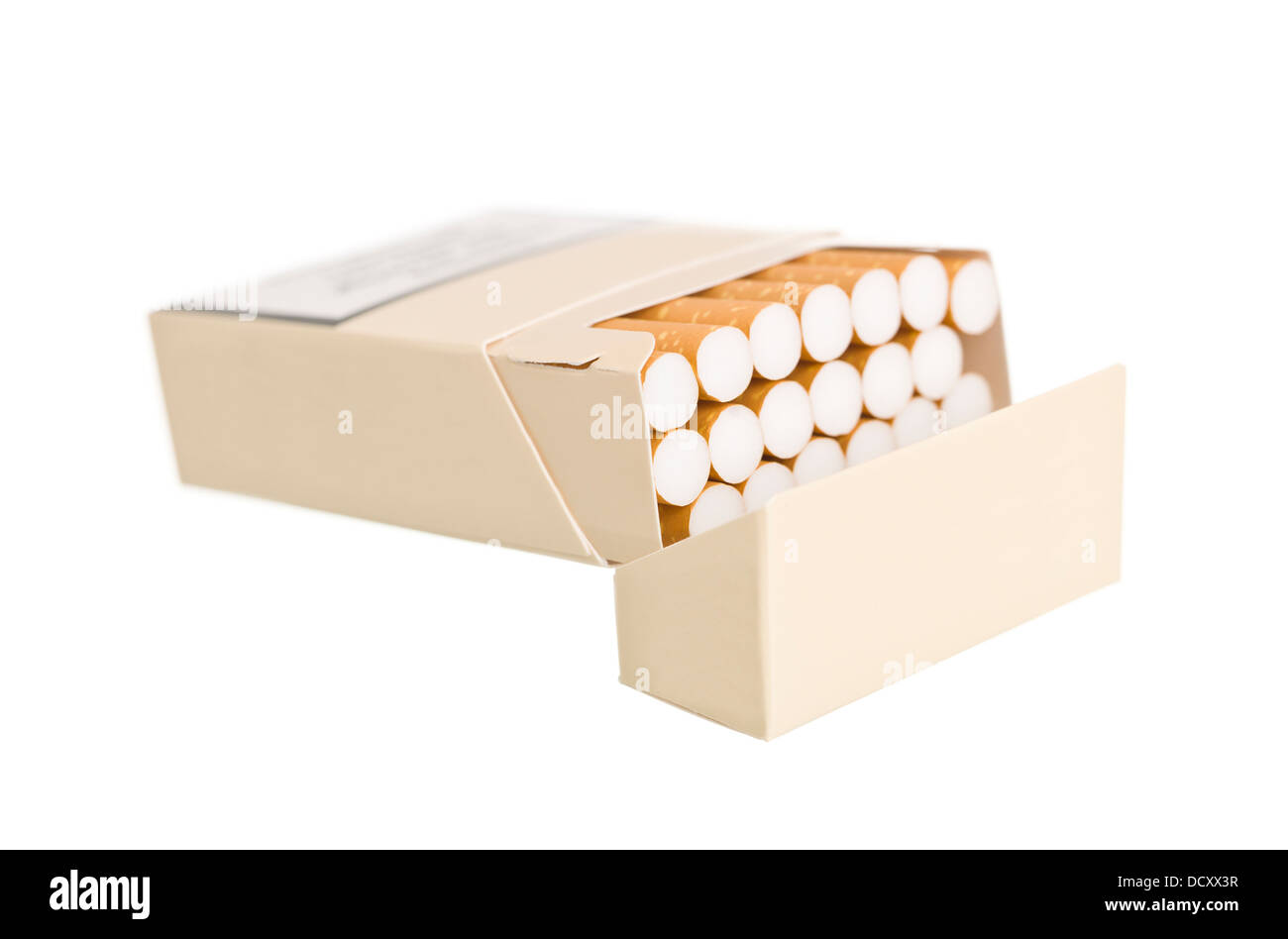 Pack of cigarettes Stock Photo - Alamy