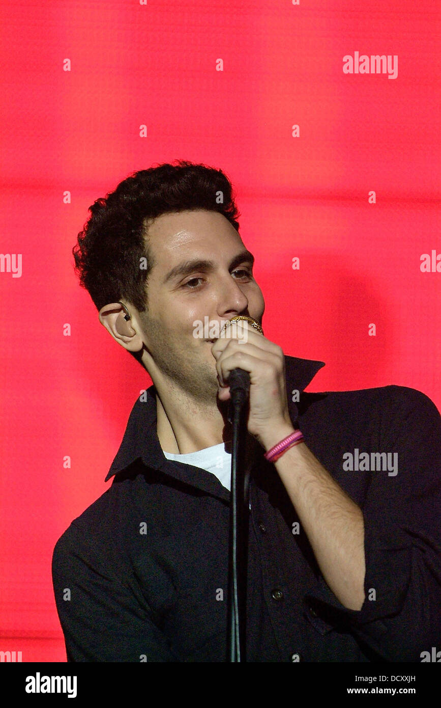 Gabe Saporta of Cobra Starship performs at The 2nd annual Orange Drive ...