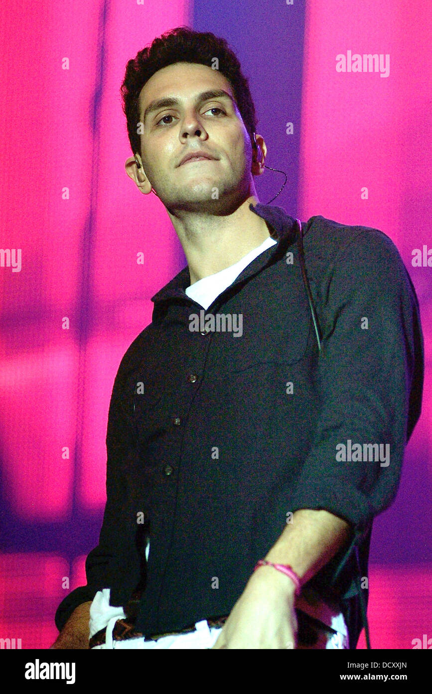 Gabe Saporta of Cobra Starship performs at The 2nd annual Orange Drive ...