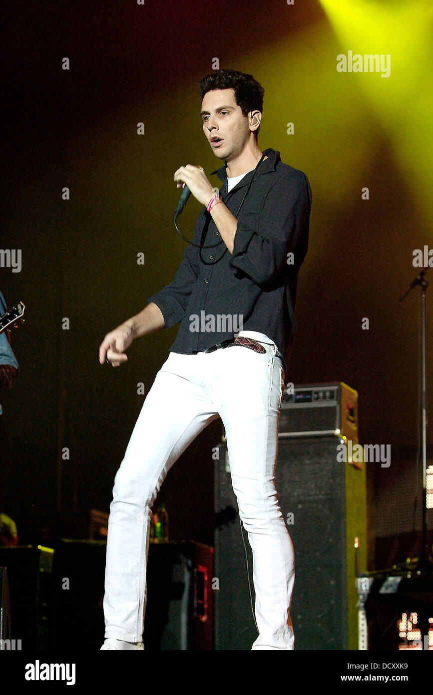 Gabe Saporta of Cobra Starship performs at The 2nd annual Orange Drive ...