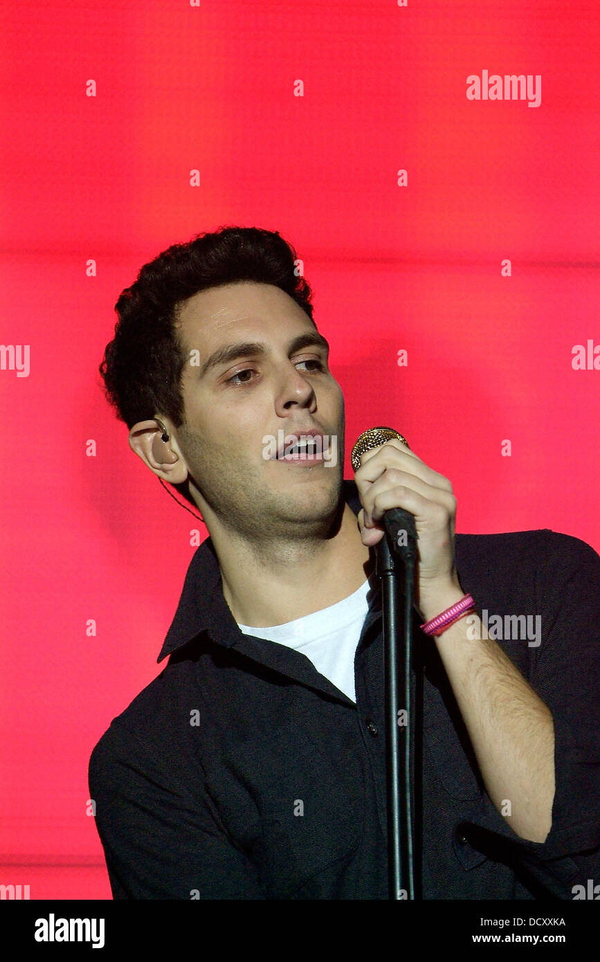 Gabe Saporta of Cobra Starship performs at The 2nd annual Orange Drive ...