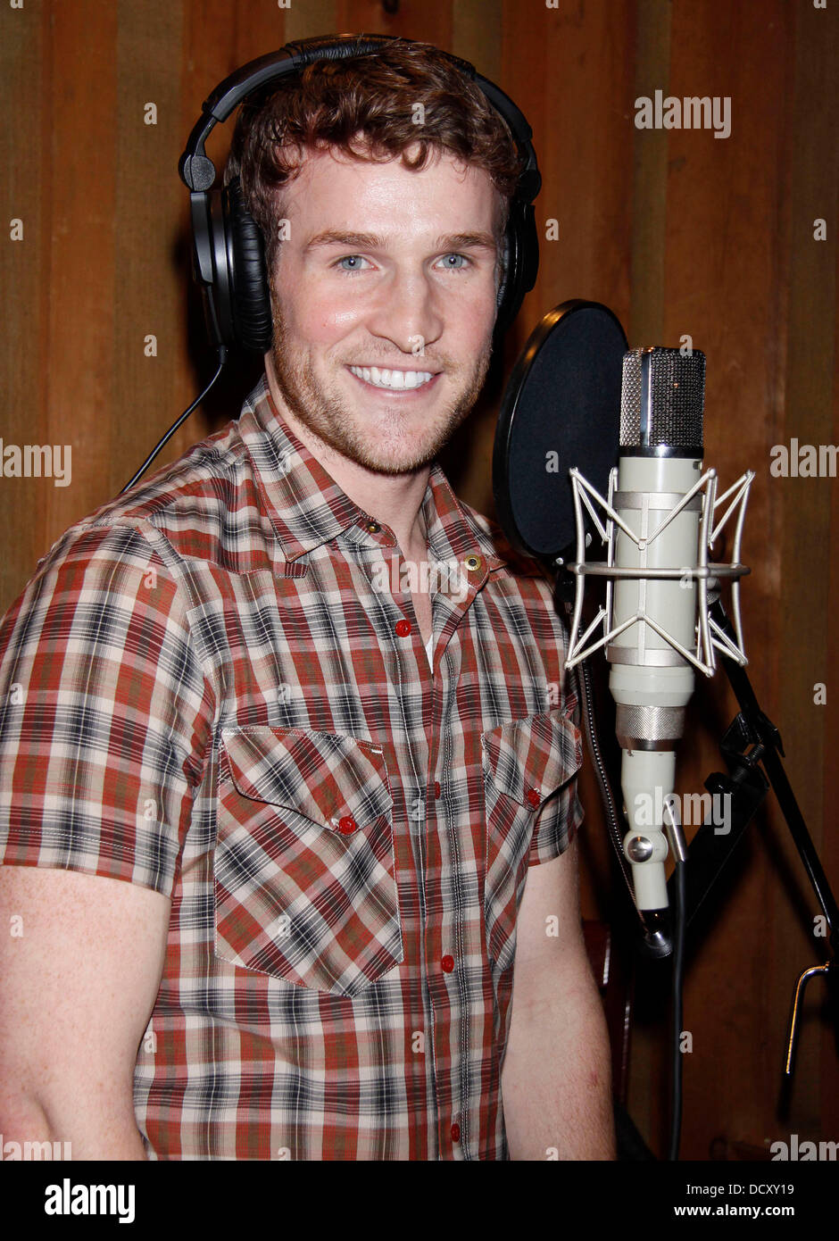 Claybourne Elder The cast recording session of the Broadway musical ...