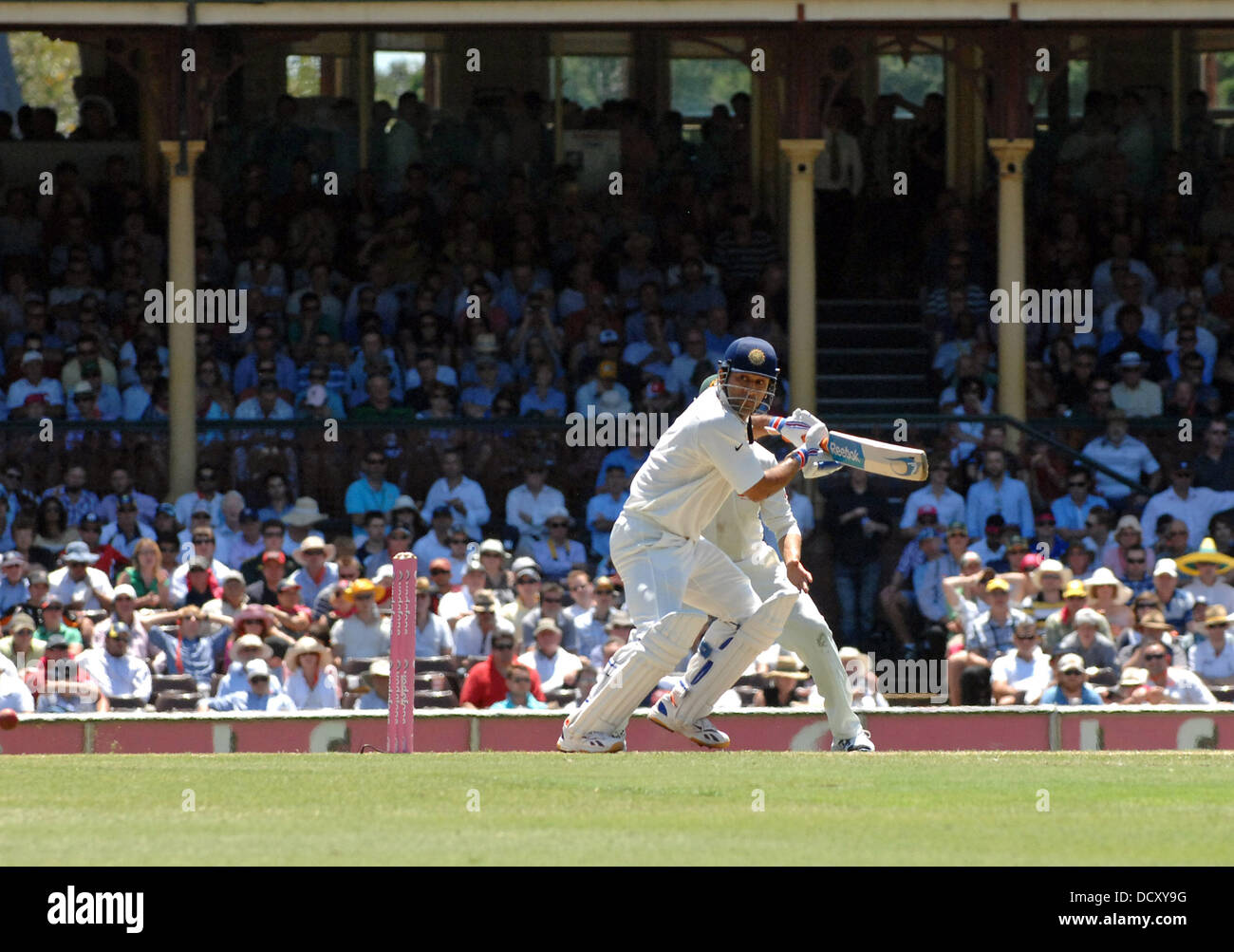Mahendra Singh Dhoni during the Second Test Match between Australia vs ...