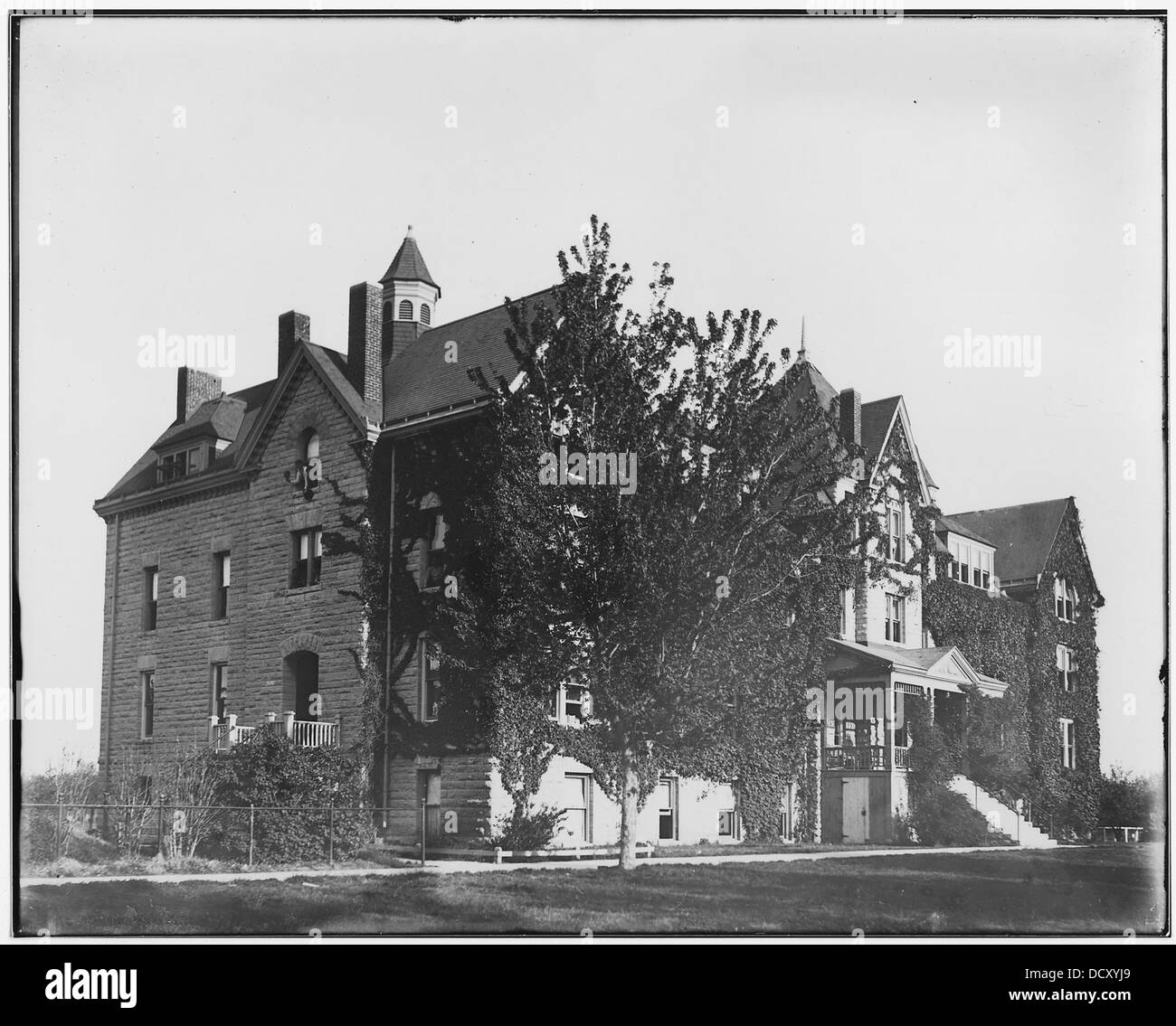 This image shows a typical home in a residential area, highlighting its ...