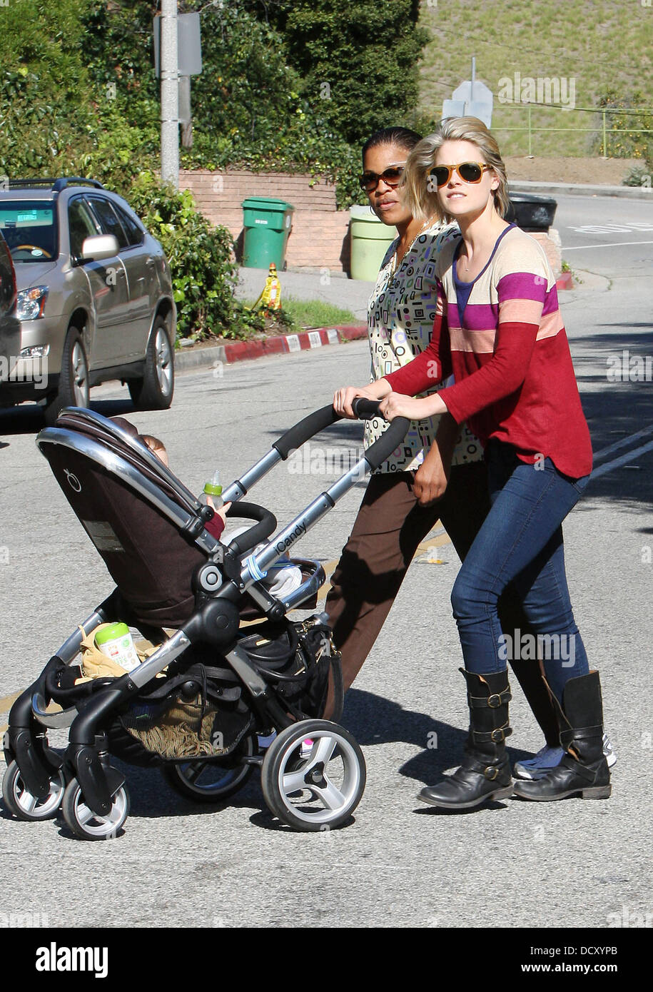 Ali Larter takes her baby son Theodore Hayes MacArthur to Cold Water ...