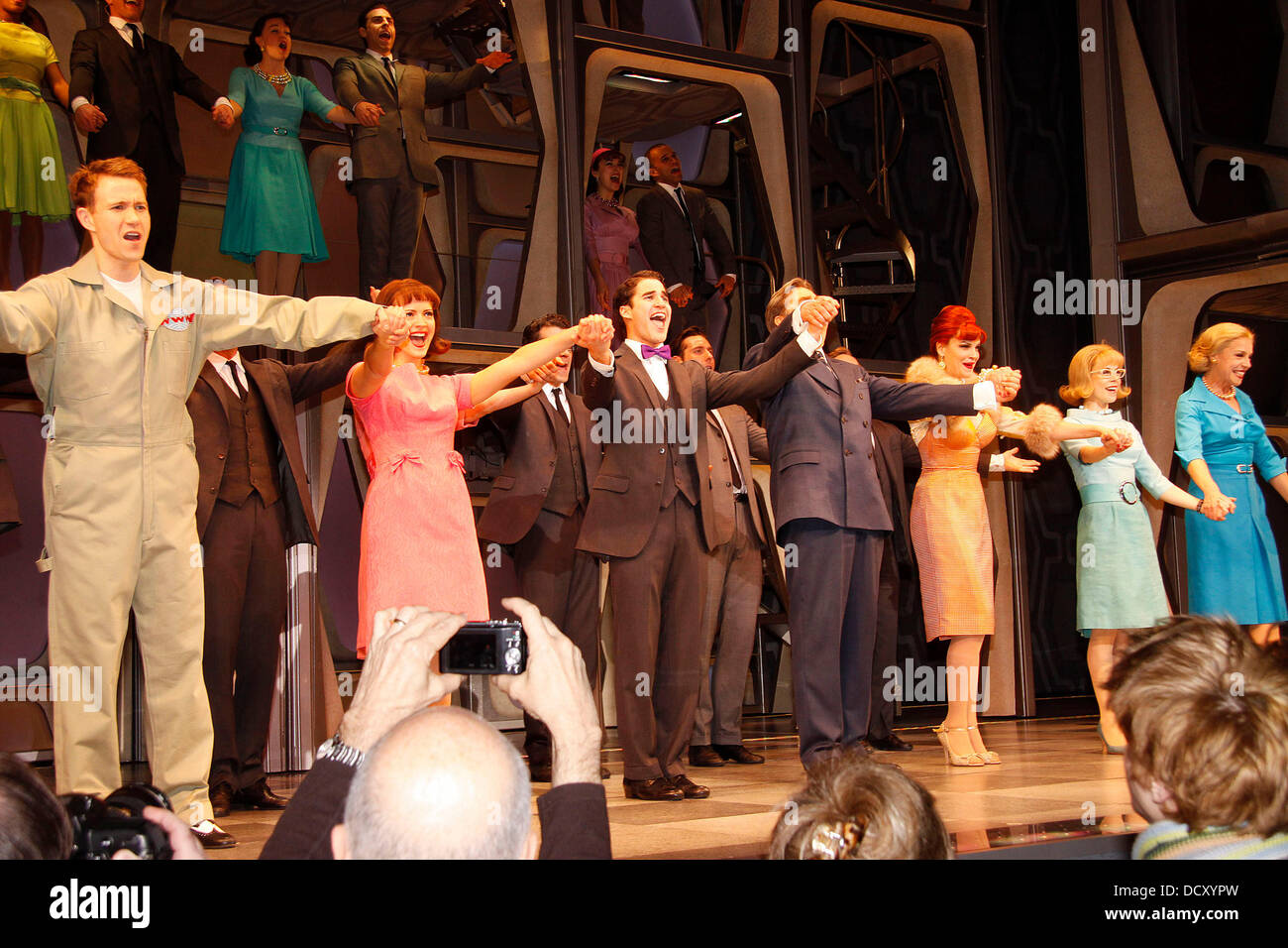 Christopher J. Hanke, Rose Hemingway, Darren Criss from the TV show ...