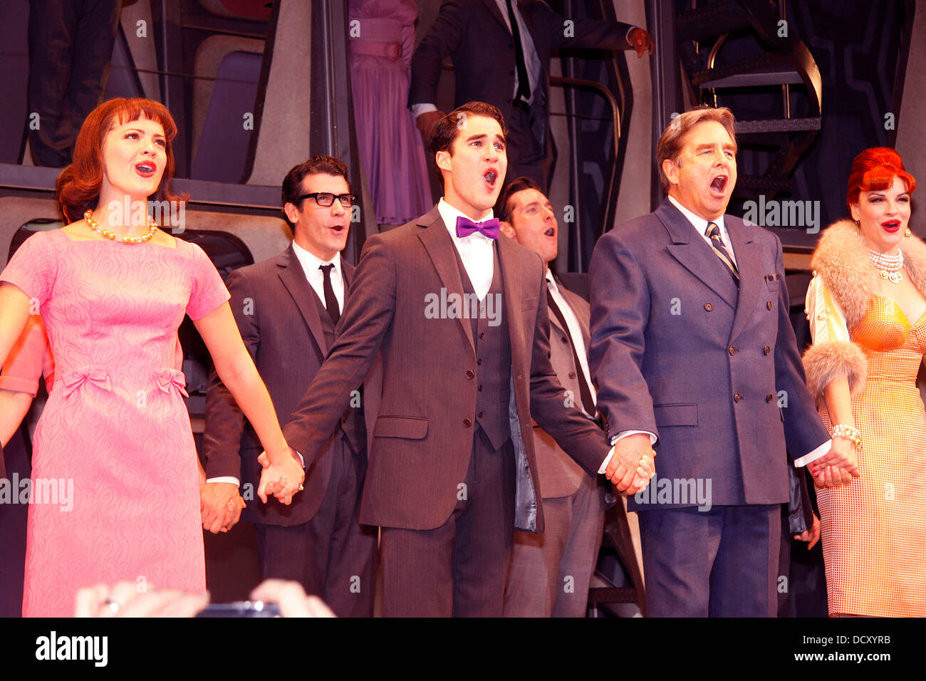 Rose Hemingway, Darren Criss from the TV show Glee makes his Broadway ...