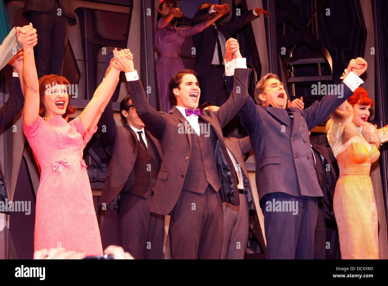 Rose Hemingway, Darren Criss from the TV show Glee makes his Broadway ...