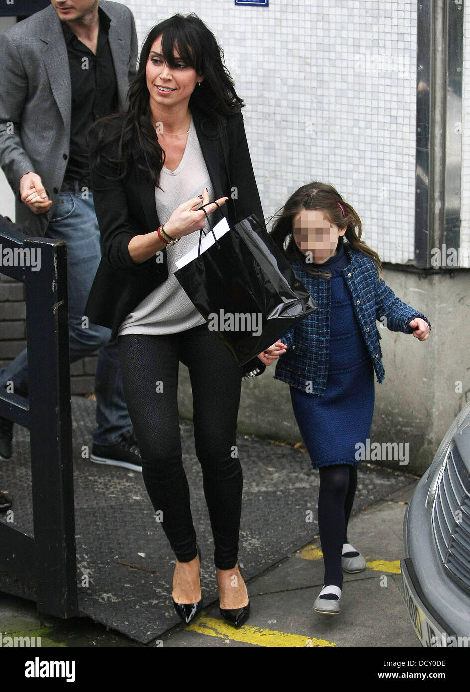 Christine bleakley and luna lampard hi-res stock photography and images ...
