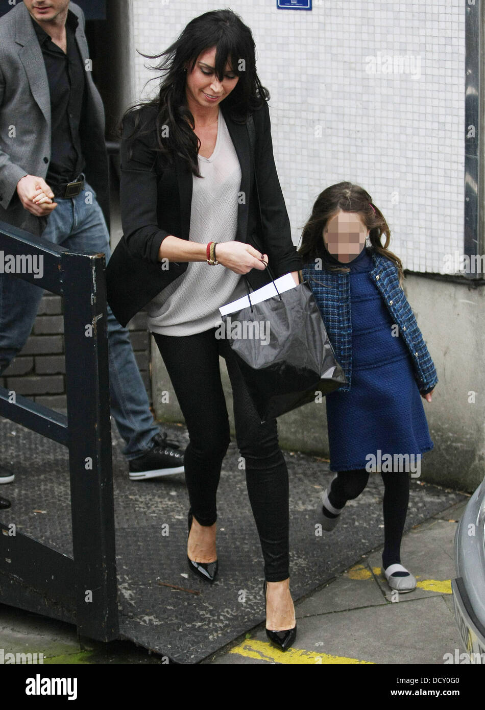 Christine bleakley and luna lampard hi-res stock photography and images ...