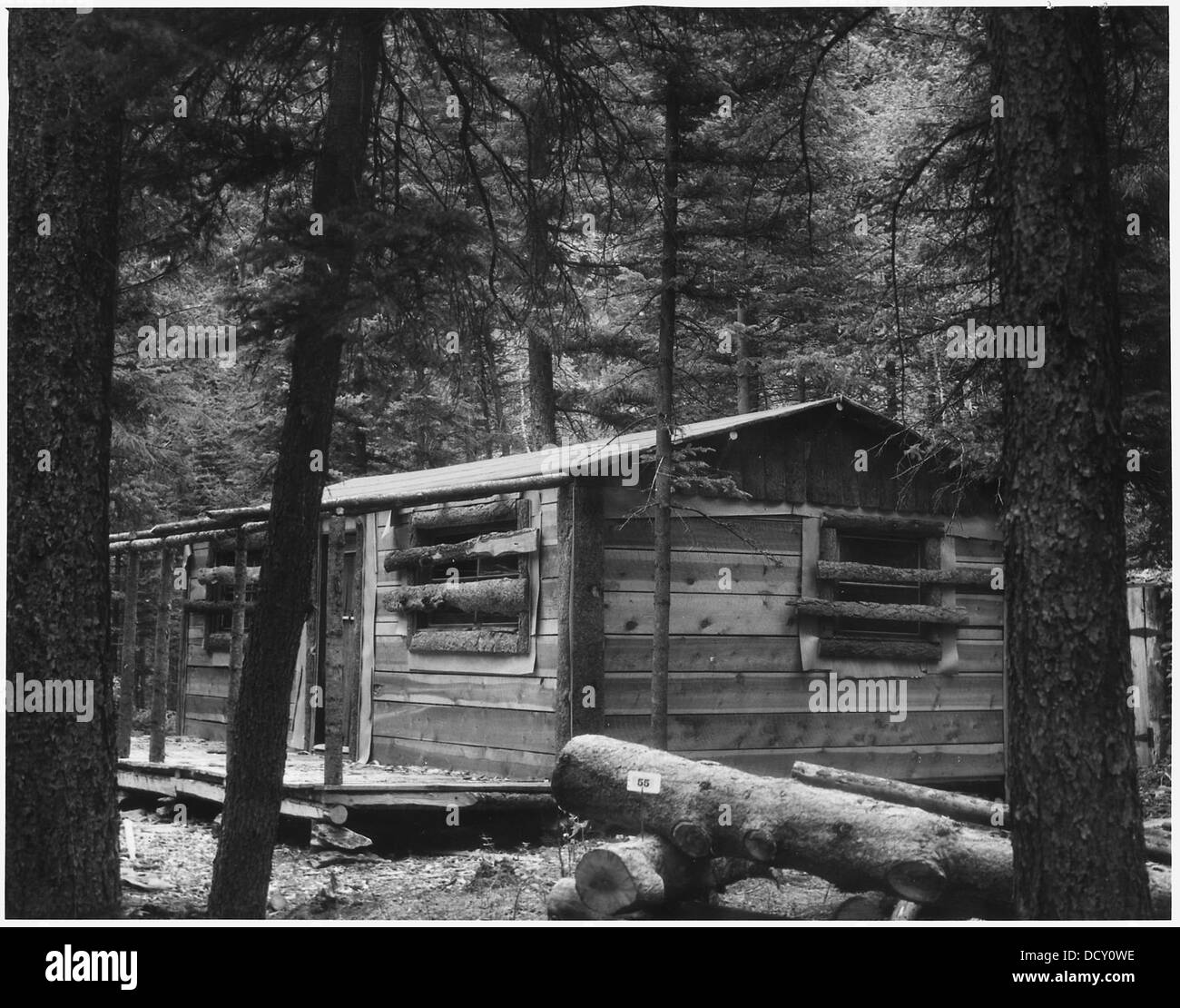This photograph depicts an incomplete frame building located on Lydia N ...