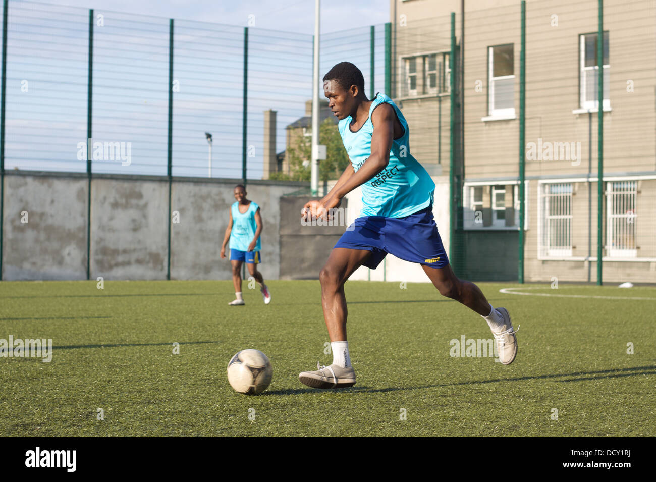 Training soccer football hi-res stock photography and images - Alamy