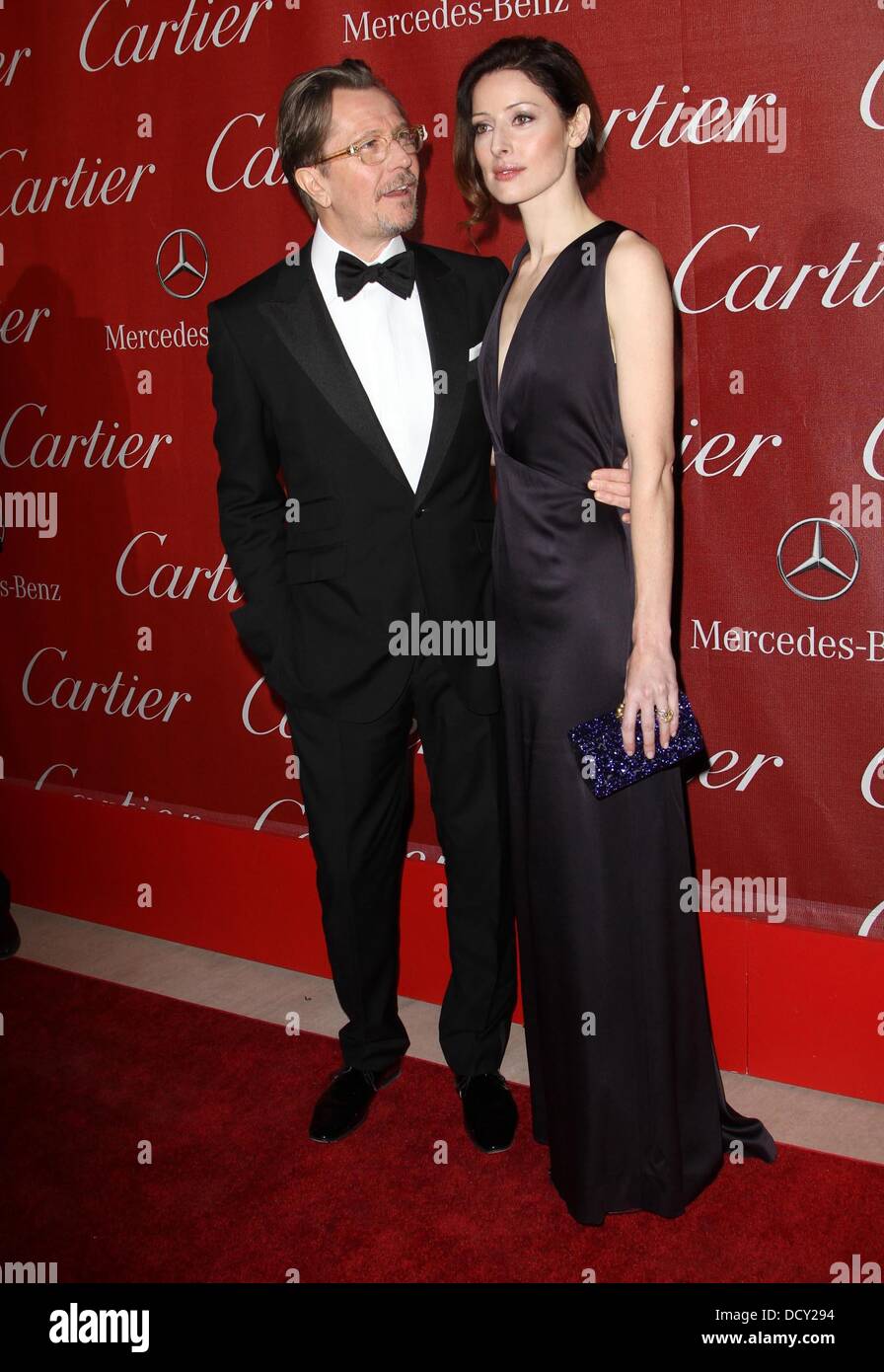 Gary Oldman and wife Alexandra Edenborough The 23rd annual Palm Springs ...