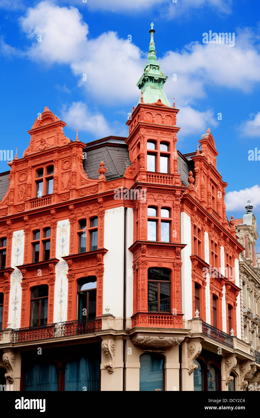 Retro architecture - travel background Stock Photo - Alamy