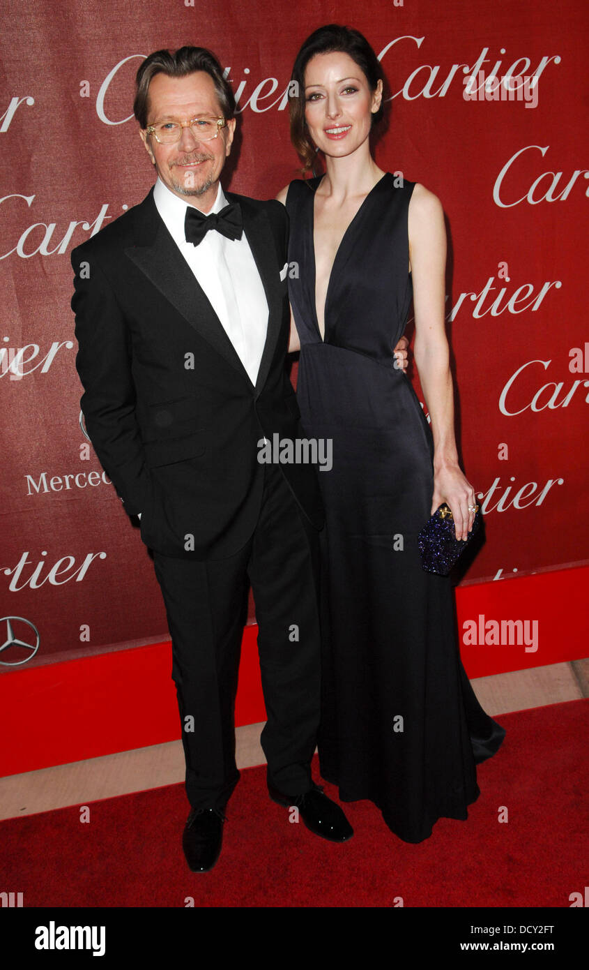 Gary Oldman, Alexandra Edenborough The 23rd annual Palm Springs ...