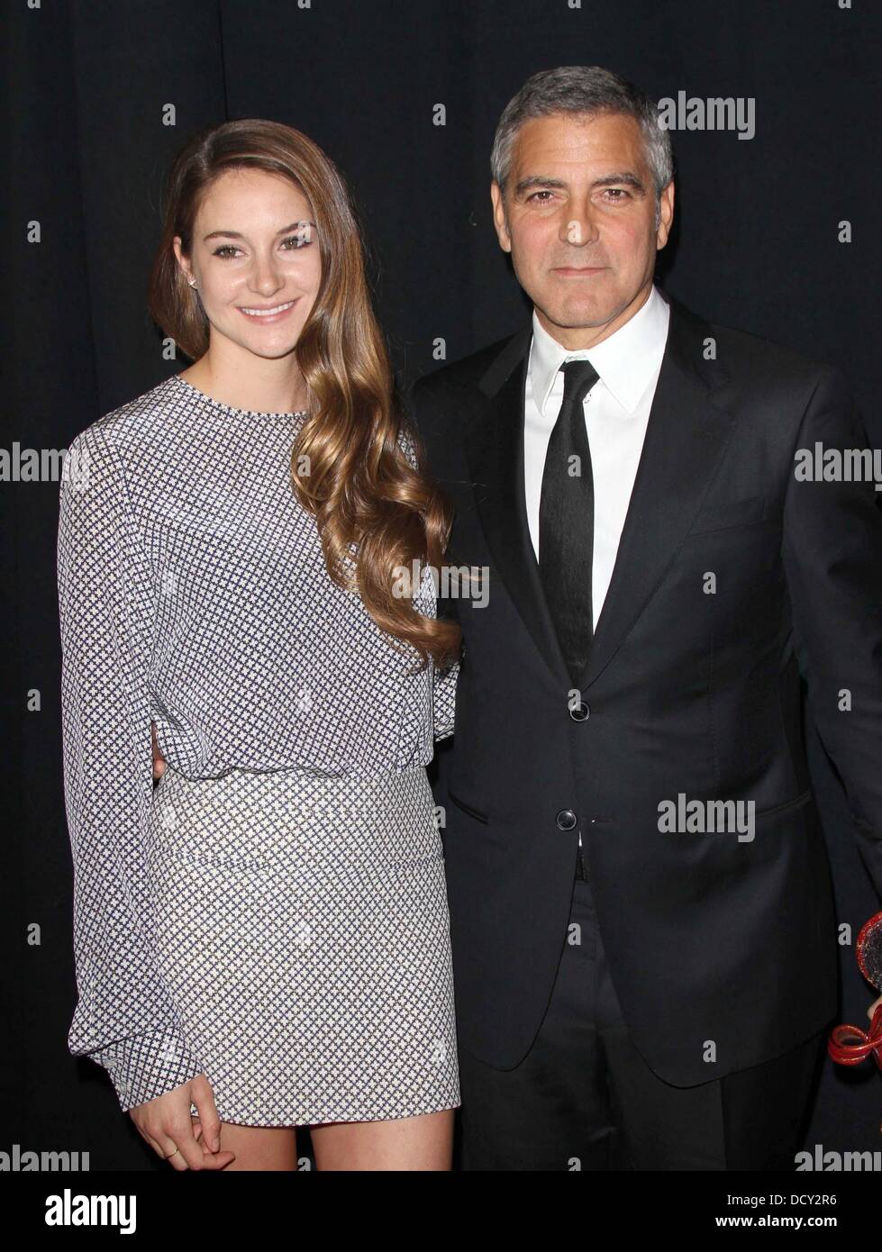 Shailene woodley and george clooney hi-res stock photography and images - Alamy