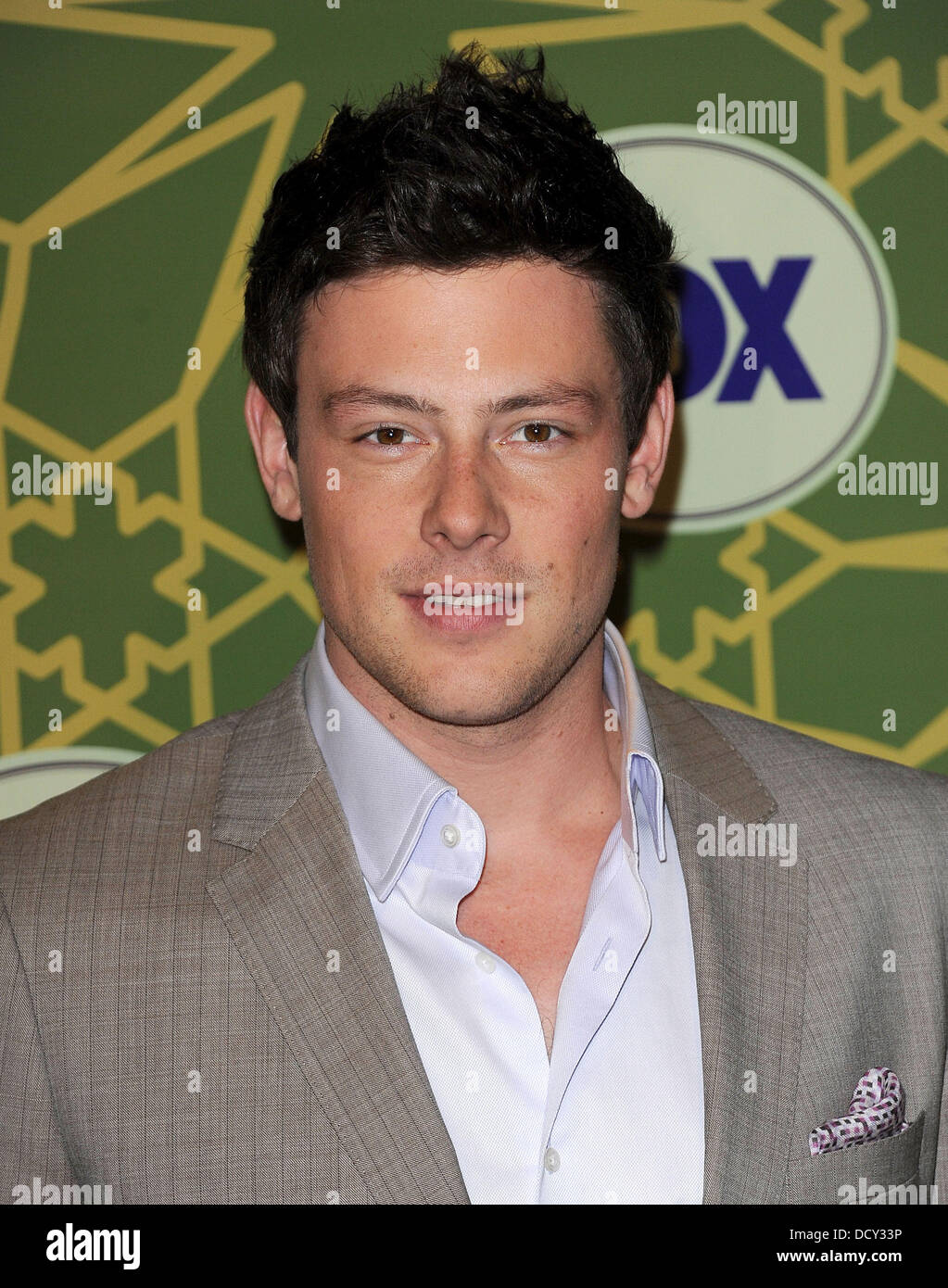 Cory Monteith Fox 2012 All Star Winter Party at The Green Castle ...