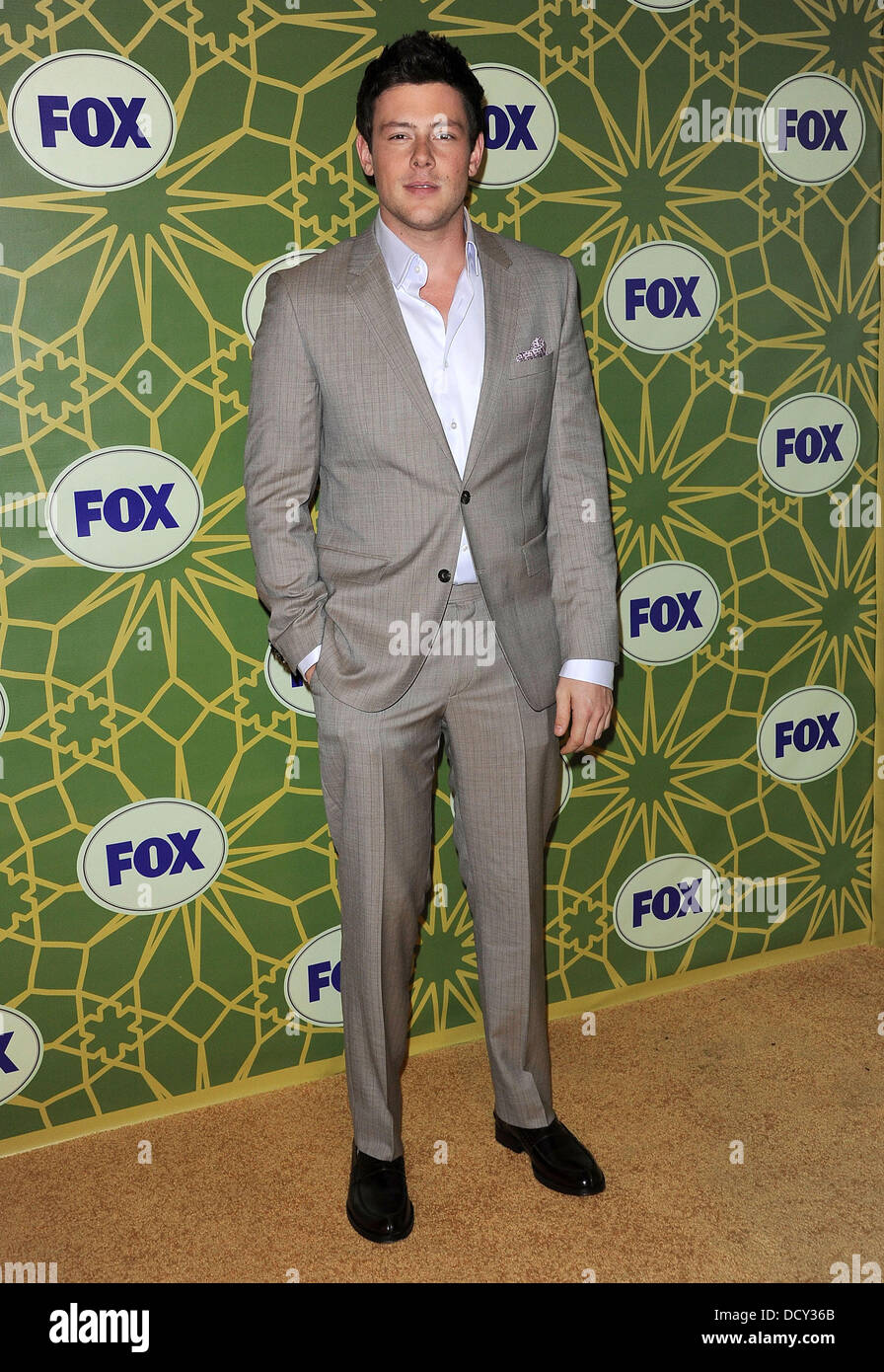 Cory Monteith Fox 2012 All Star Winter Party at The Green Castle ...