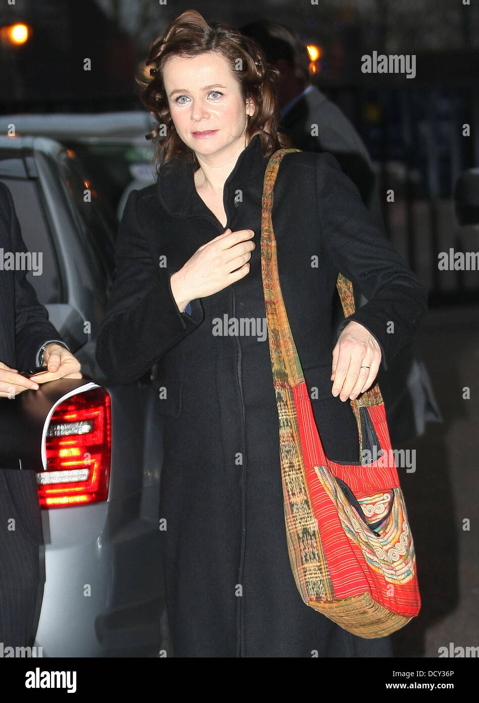 Emily Watson at the ITV studios London, England - 09.01.12 Stock Photo ...