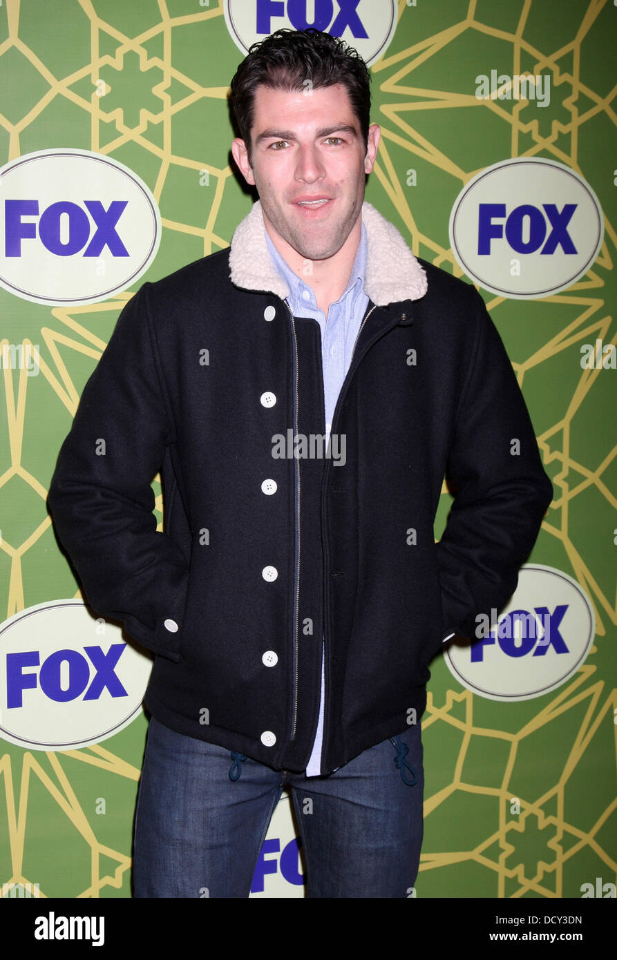 Max Greenfield Fox 2012 All Star Winter Party at The Green Castle ...