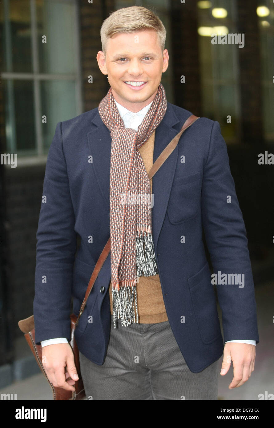 Jeff Brazier at the ITV studios London, England - 09.01.12 Stock Photo ...