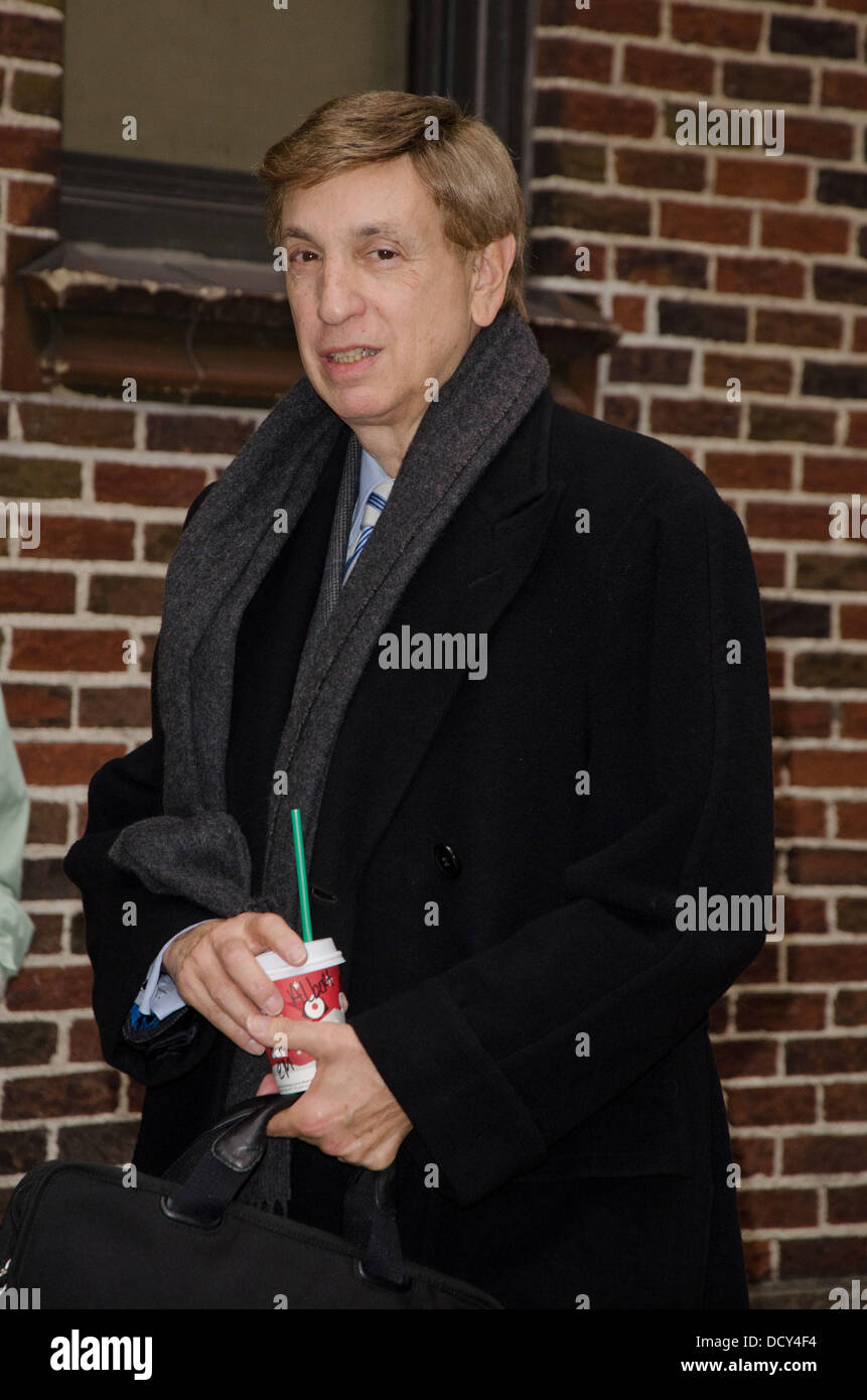Marv Albert 'The Late Show with David Letterman' at the Ed Sullivan ...