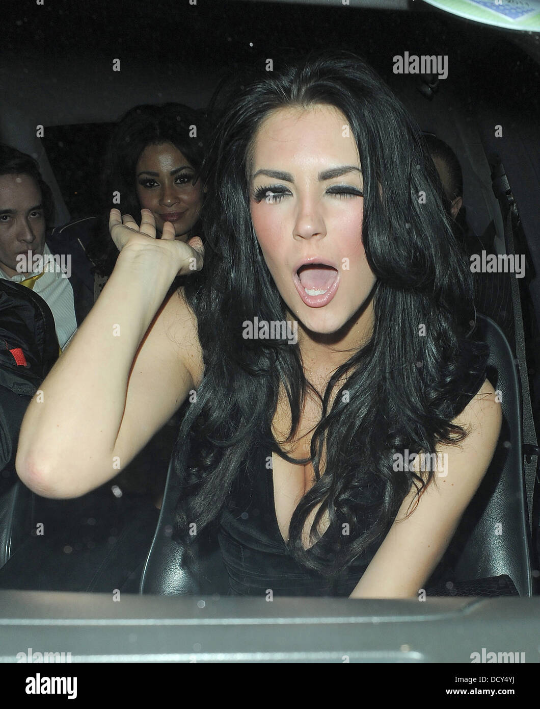 Desperate Scousewives' star Sam Woolley leaving Aura nightclub rather ...