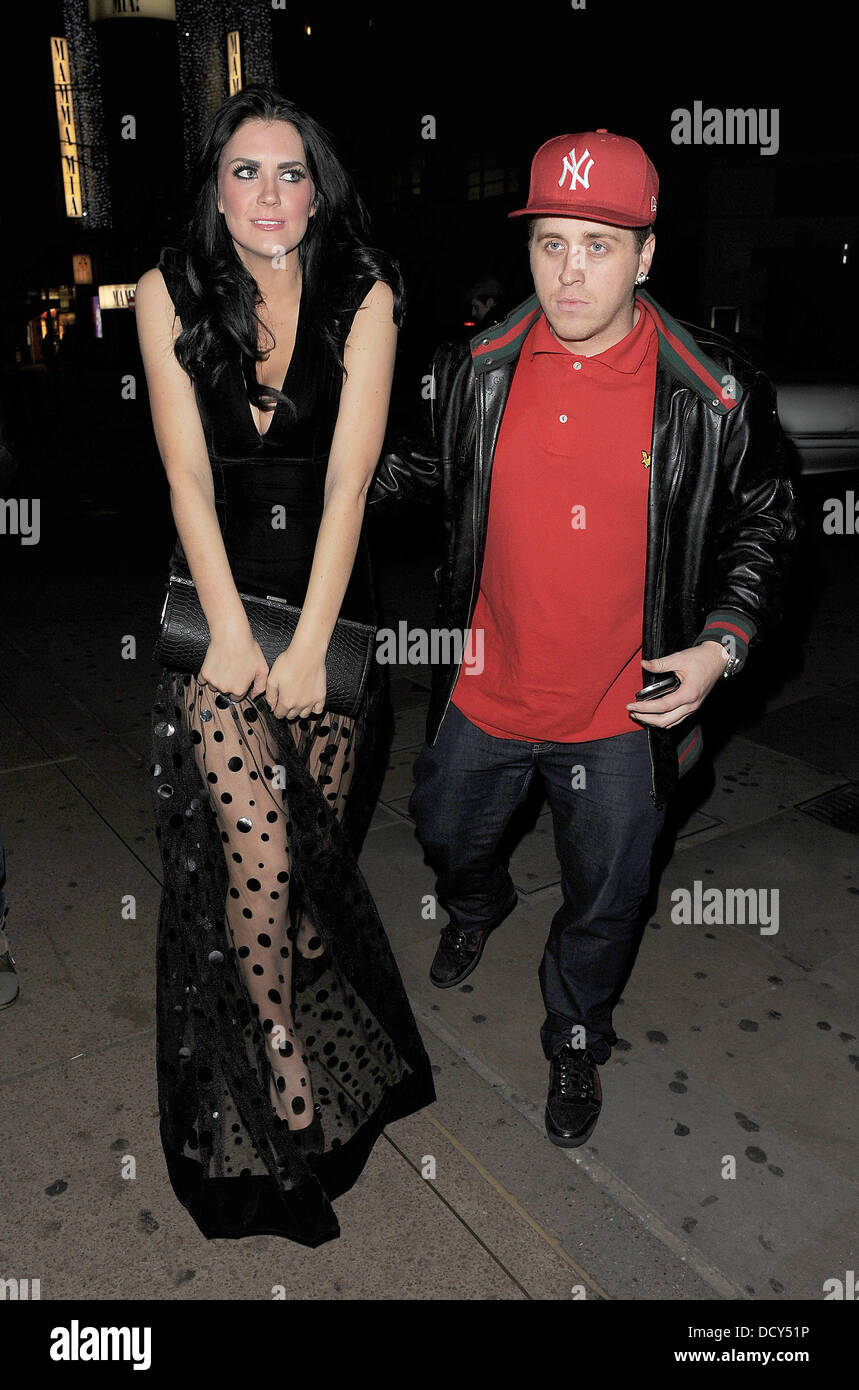 Desperate Scousewives' star Sam Woolley leaves Platinum Lace strip club at 4.30am, rather worse ...