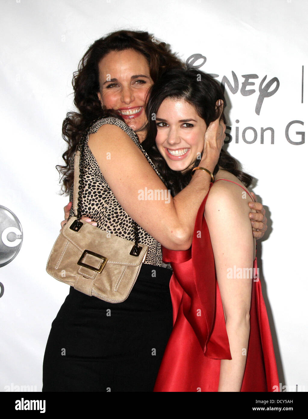 Andie McDowell, Erica Dasher Disney ABC Television Group Hosts "TCA ...